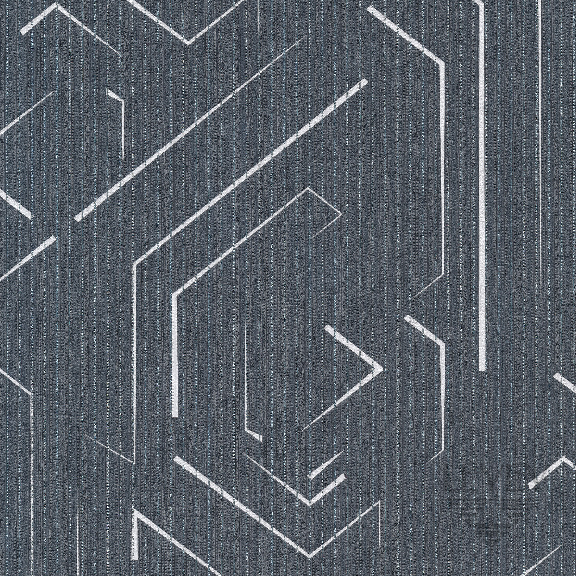 CM168-3059 | Command Wallcovering | Blue | LEVEY | Canada's National Wallcovering Distributor ...