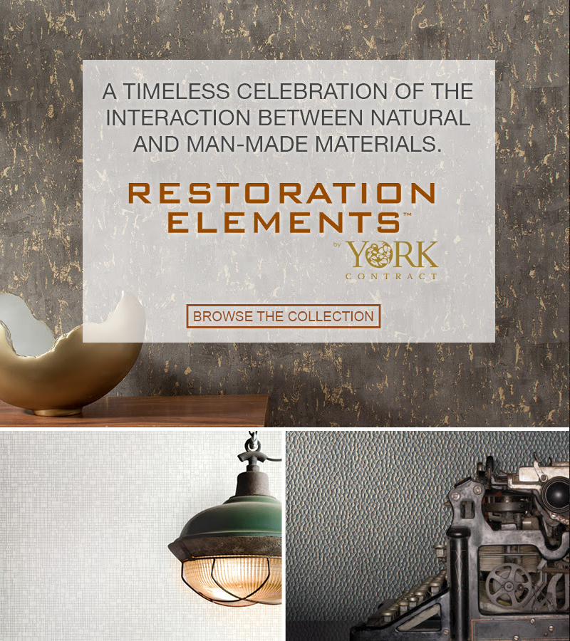Restoration Elements | Exclusively from LEVEY - LEVEY Wallcovering News