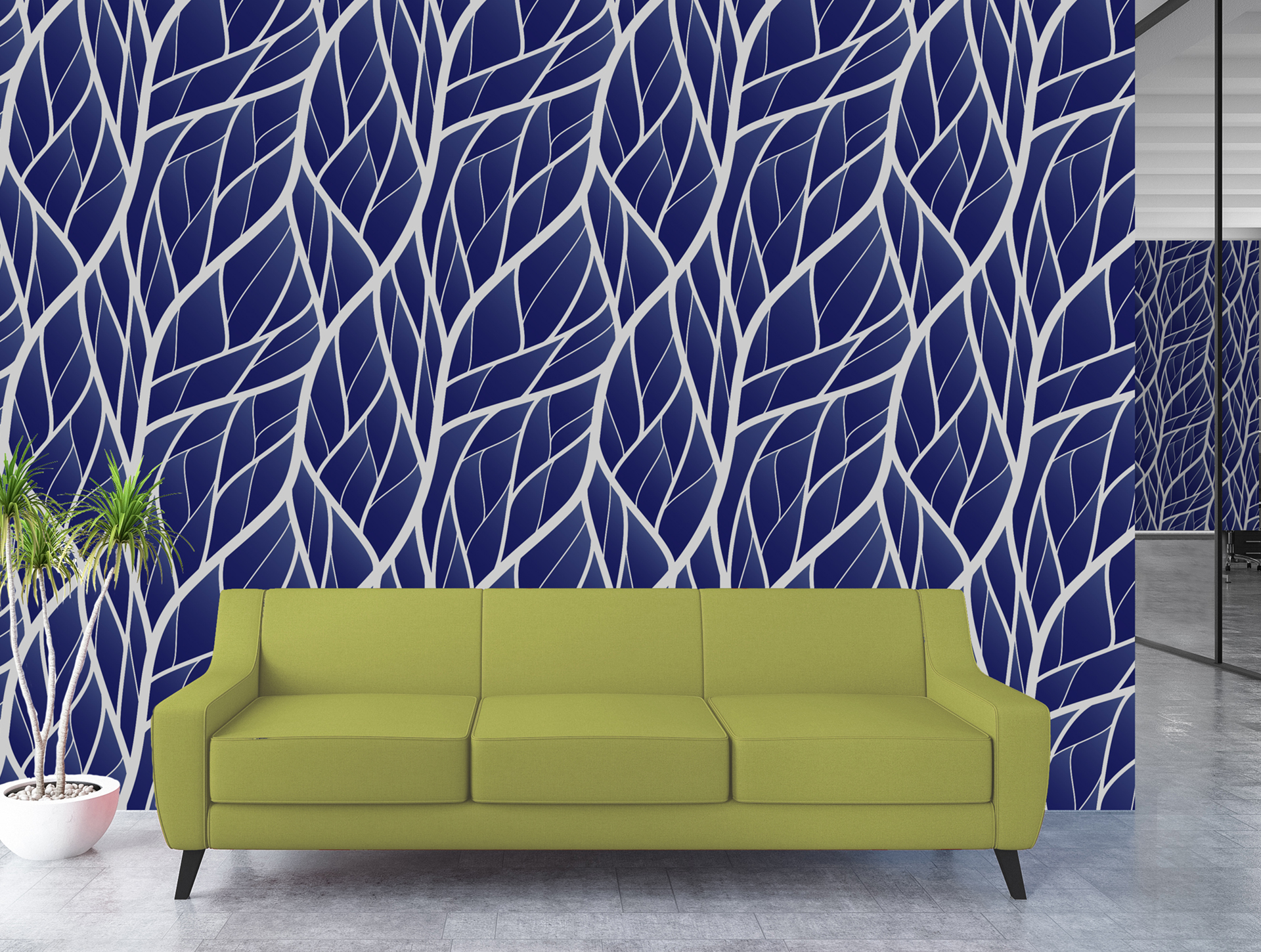 LEVEYart Digital Wallcoverings | Pattern | Inside Out | Made in Canada | LEVEY | Free Samples